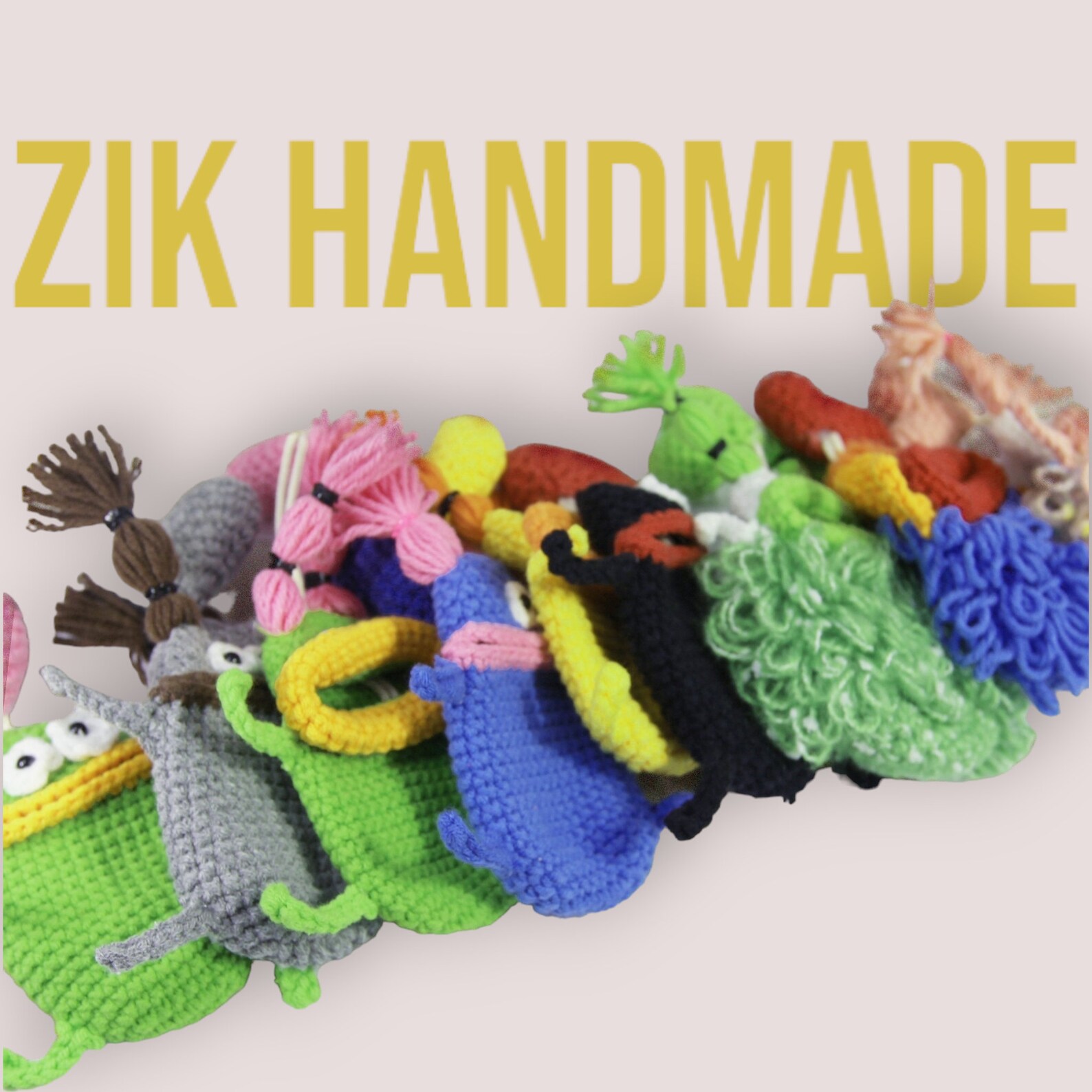 Handmade Crochet Yokai Monster AirPod Case Cute Wool Accessory ...