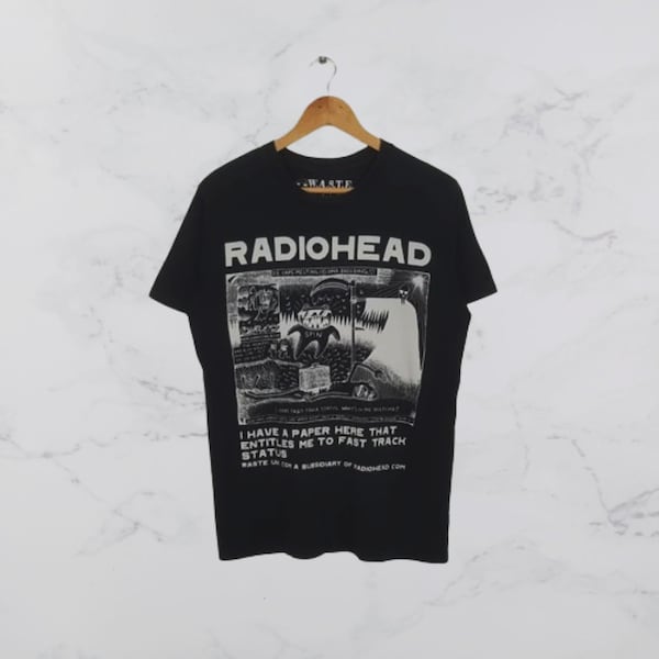 Radiohead T Shirt - Etsy