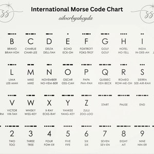 Morse Code Necklace, Morse Code Jewelry, Secret Message Necklace, Name ...