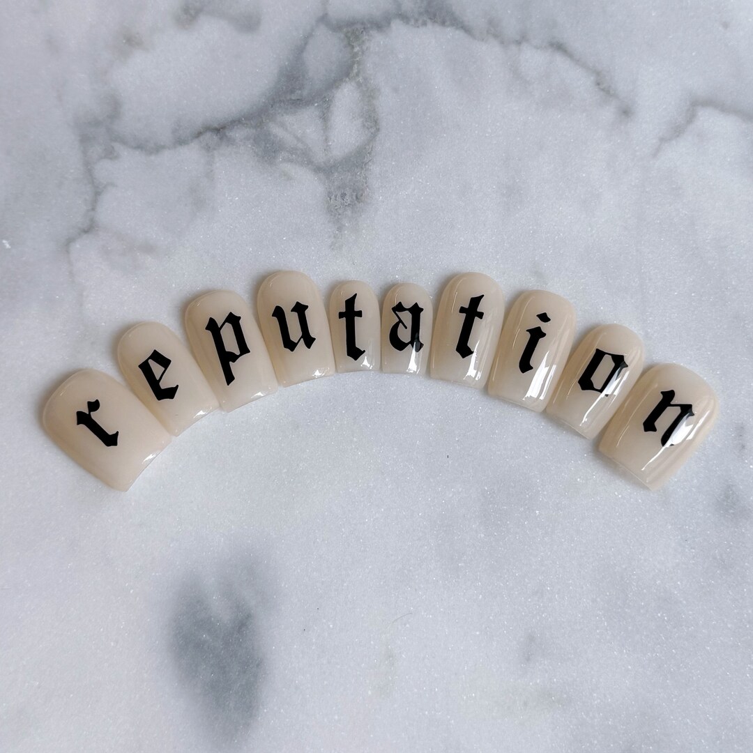 Taylor Swift Inspired Nails /custom Press on Nails/eras Tour Nails ...