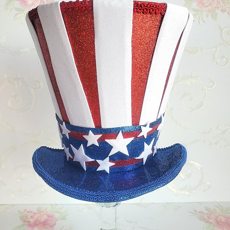 Uncle Sam Top Hat - Etsy