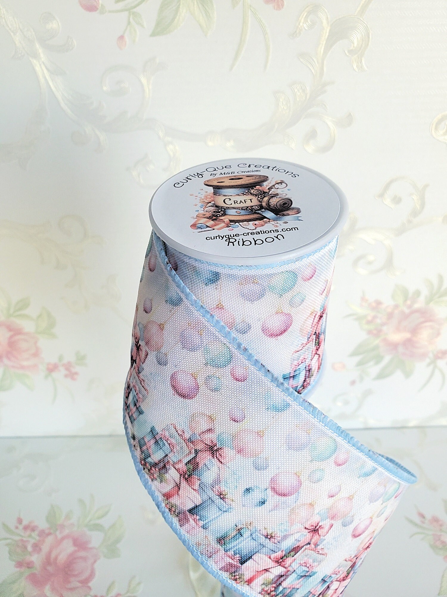 Handmade Pastel Presents Wired Ribbon Elegant Gift Wrap, Christmas ...