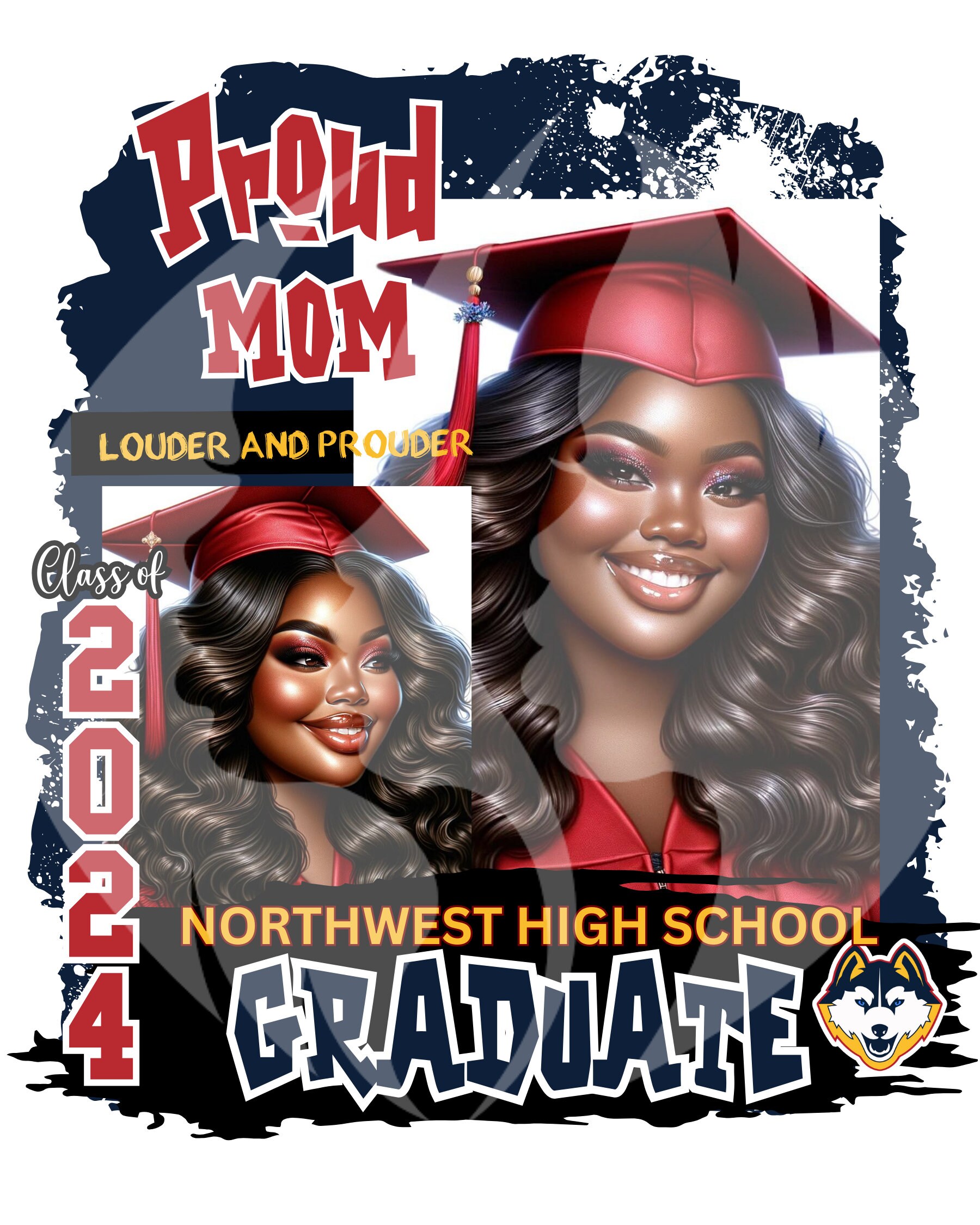 PROUD FAMILY GRAD Tempate Bundle - Etsy