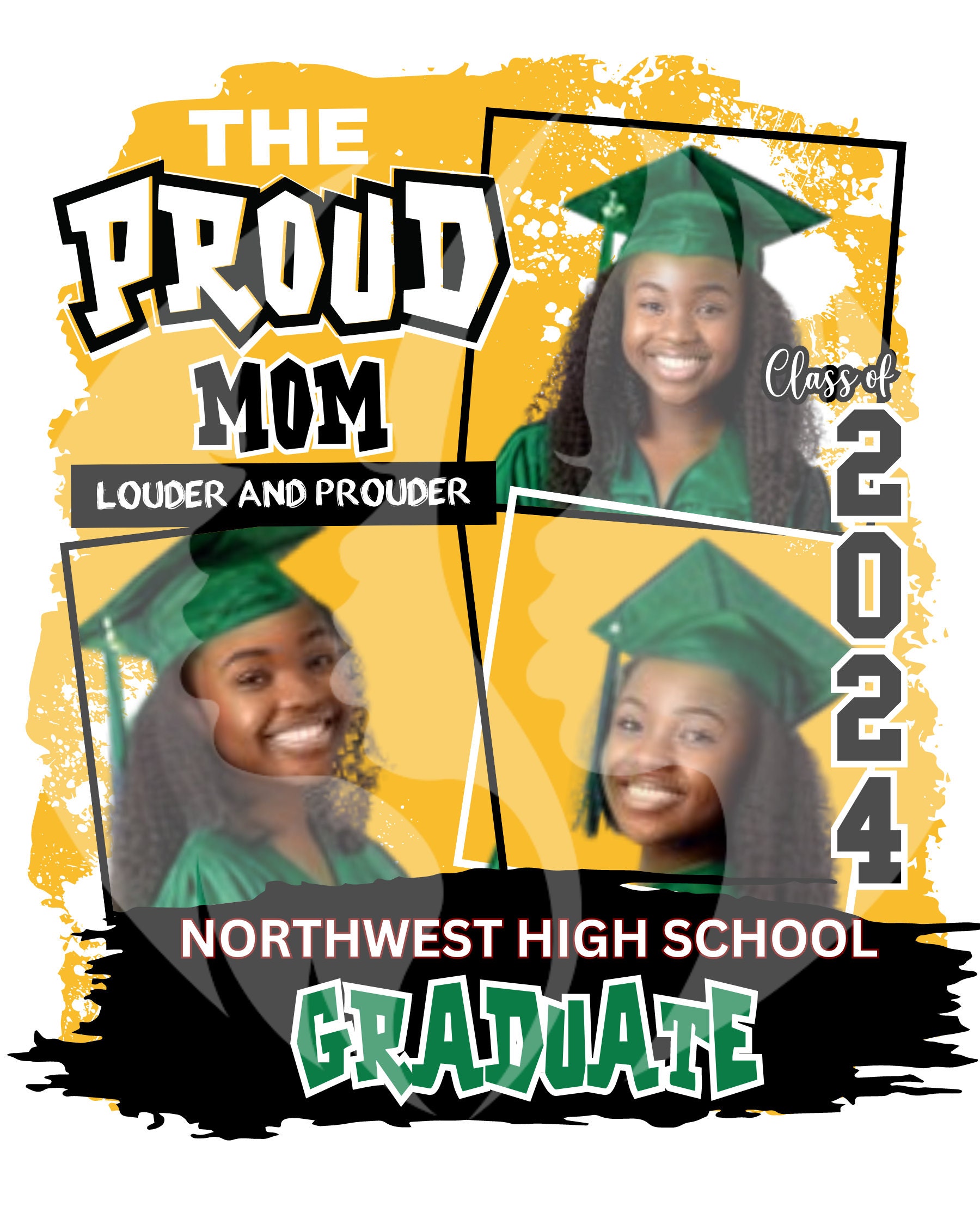 PROUD FAMILY GRAD Tempate Bundle - Etsy