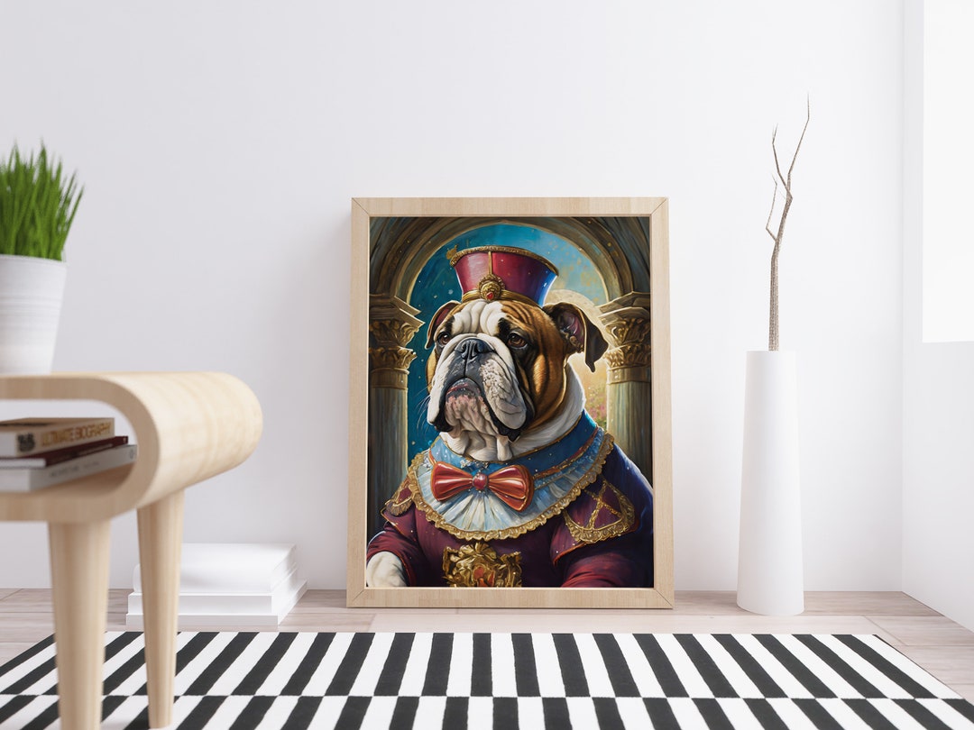 Prince Kenneth Bulldog Poster Rolled Poster Wall Art for Home Decor or ...