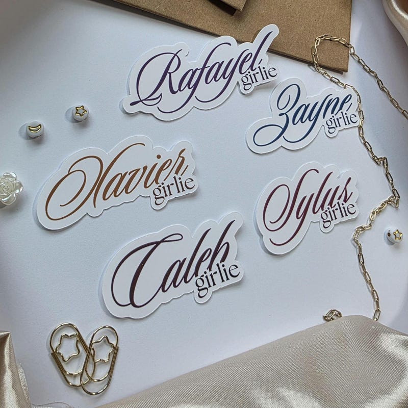 Lads Zayne Stickers - Etsy