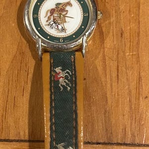 Vintage Lucida Quartz Unisex Horse Racing Watch-good Running Condition ...