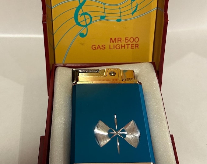 Vintage 1960s Sankyo Royal Musical Gas Lighter - MR-500 - Like New ...