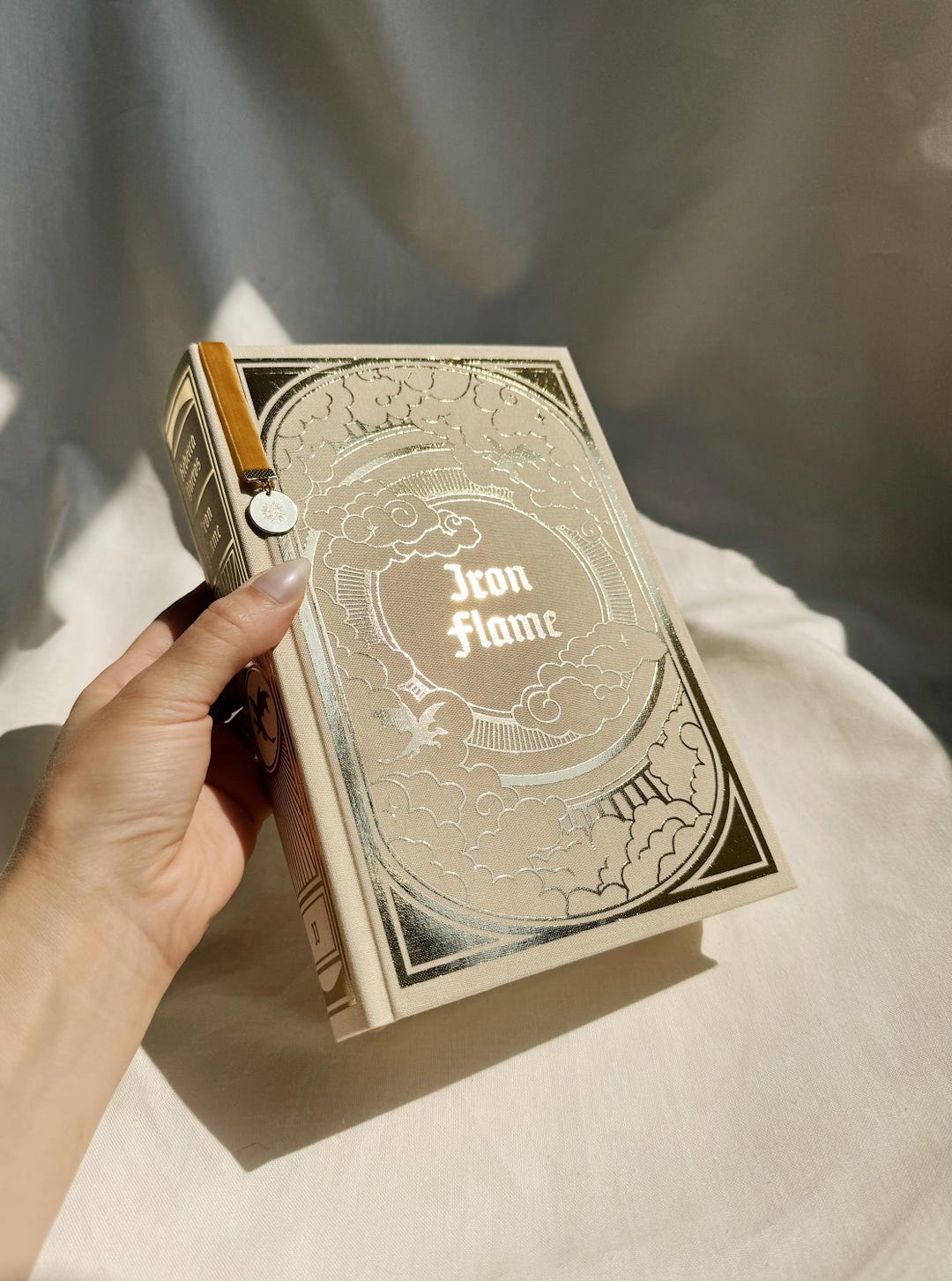 Iron Flame: Handmade Rebound Book, Special Edition, Foil Cover ...