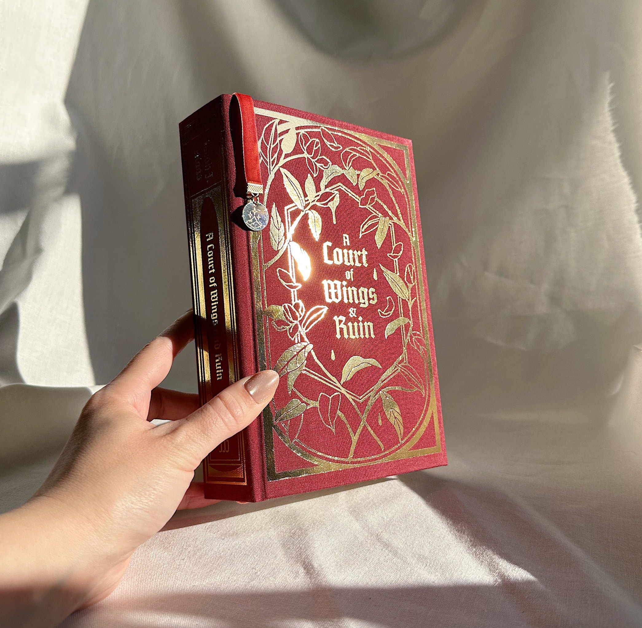 A Court of Wings and Ruin Rebound Book Special Edition ACOWAR, Hand ...