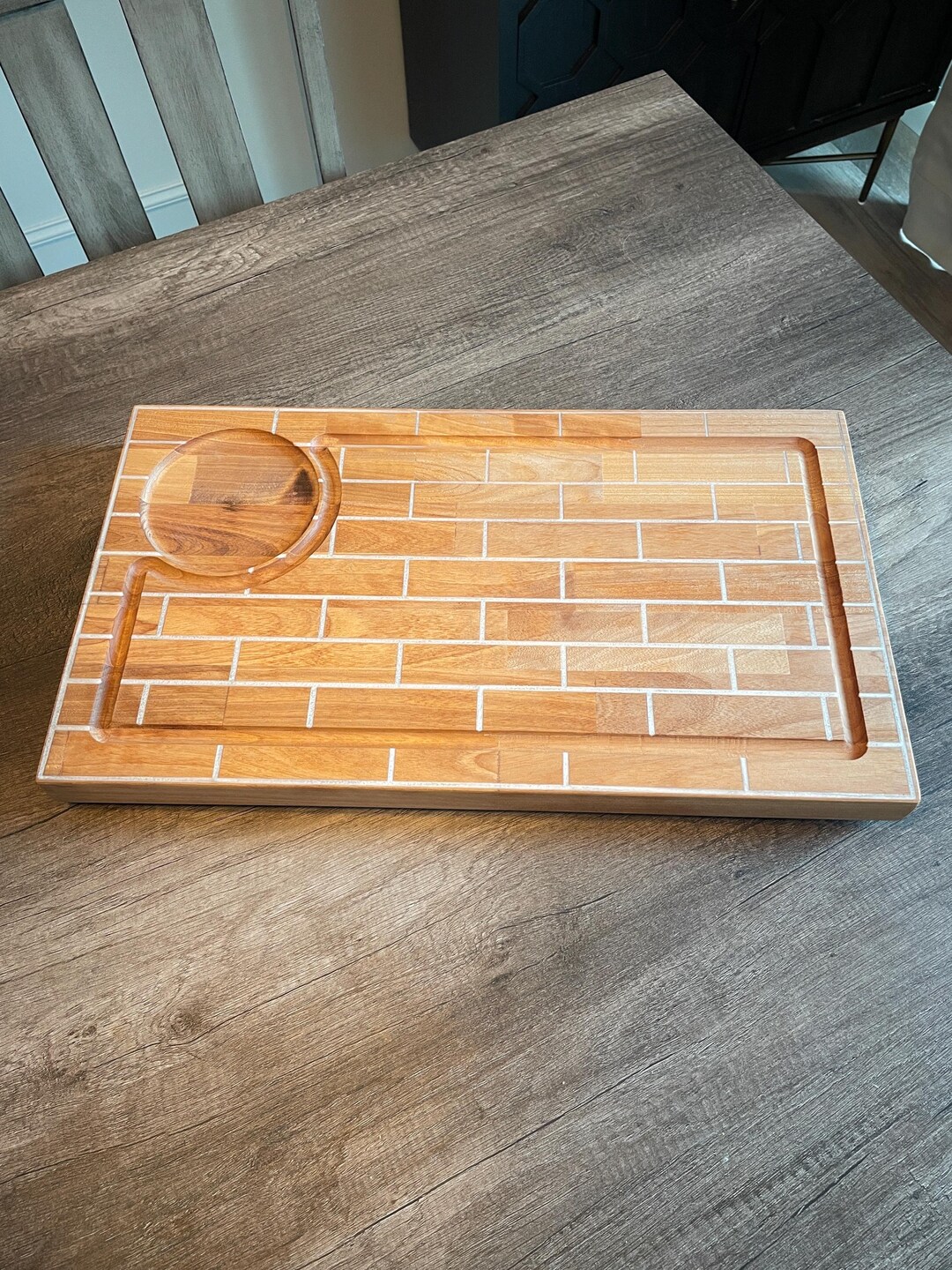 Butcher Block Serving Board or Tray - Etsy