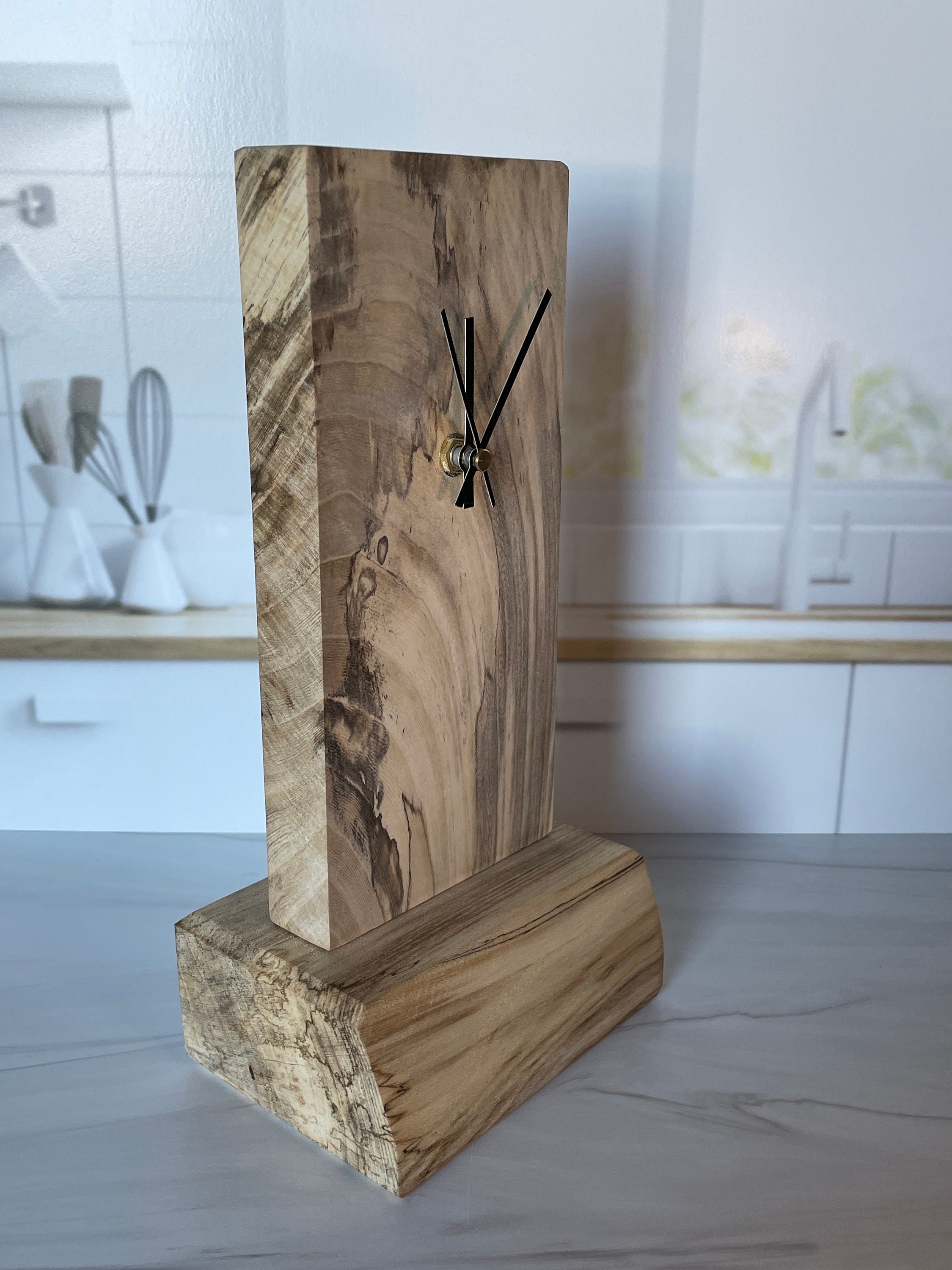 Handcrafted Custom Wooden Clock - Etsy