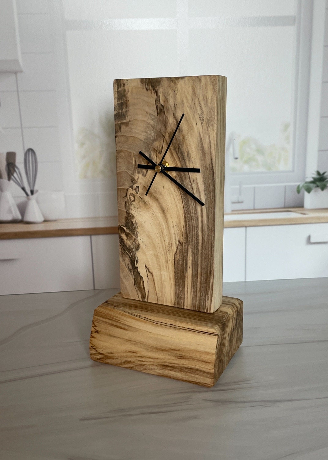 Handcrafted Custom Wooden Clock - Etsy