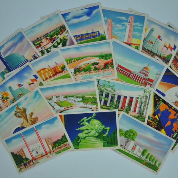 Worlds Fair Postcard - Etsy