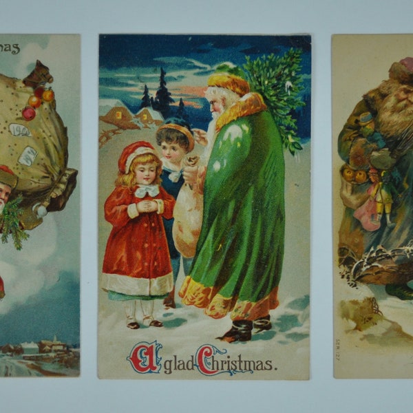 Antique Santa - Etsy