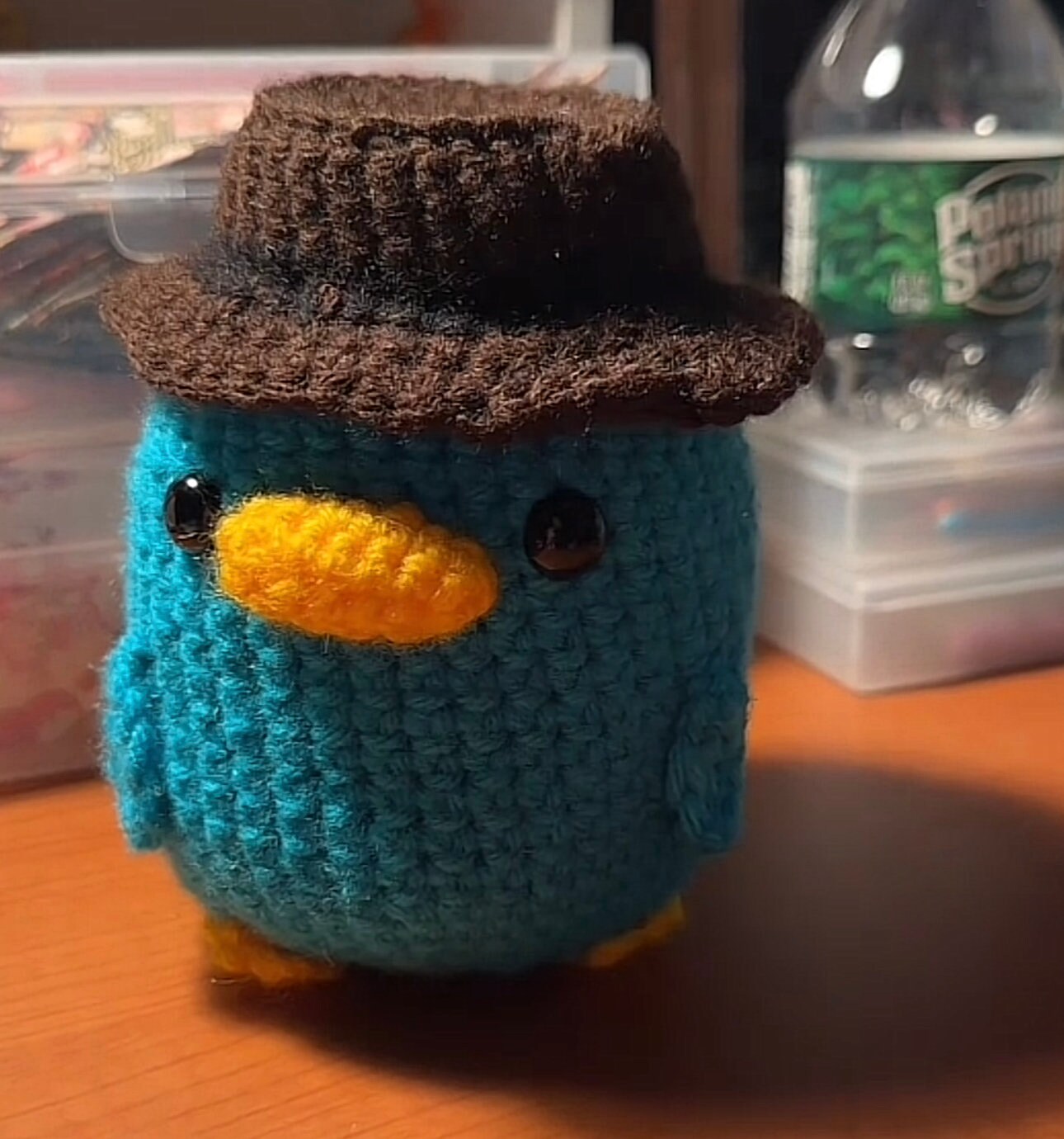 Crochet Perry the Platypus Pattern w/ Hat - Etsy