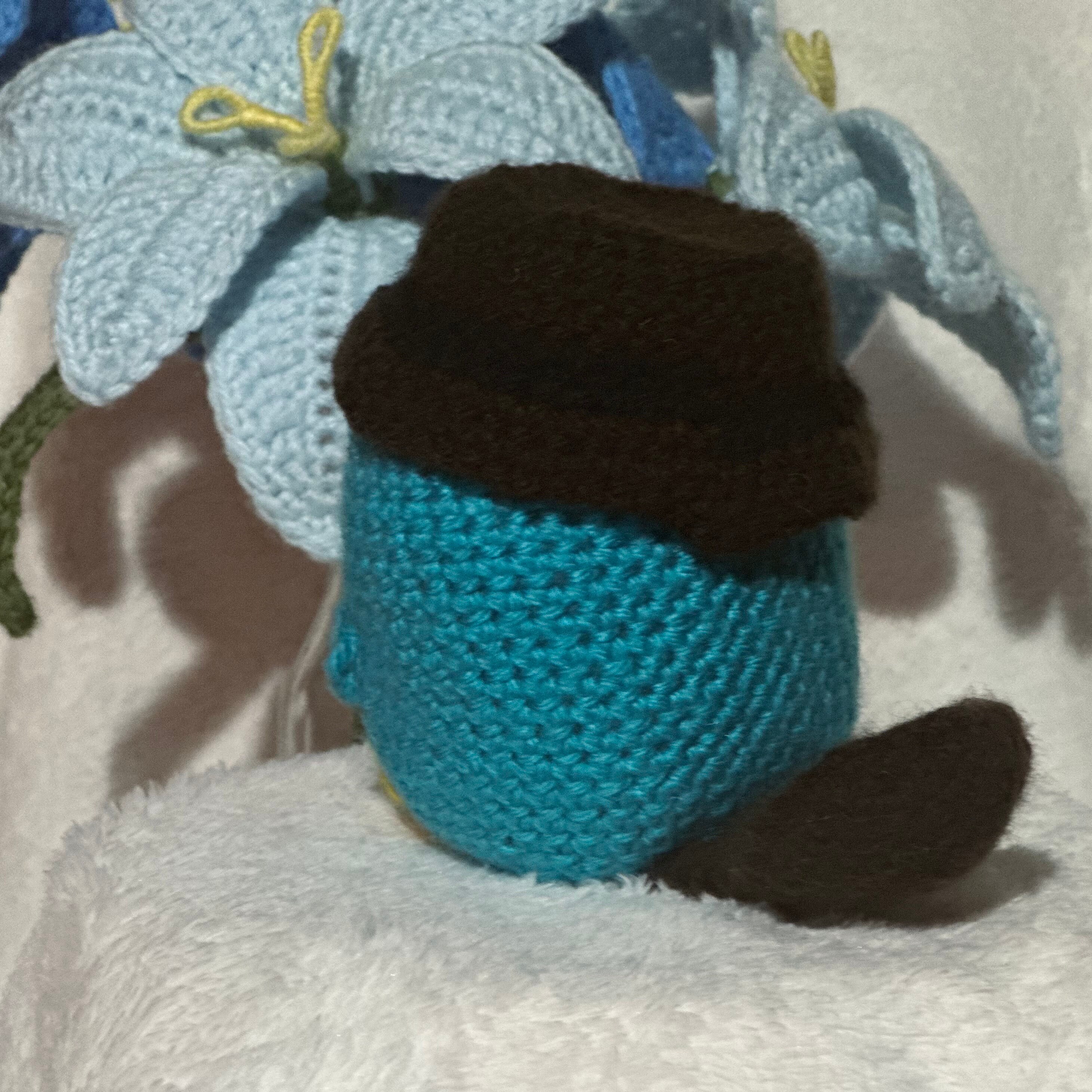 Crochet Perry the Platypus Pattern w/ Hat - Etsy