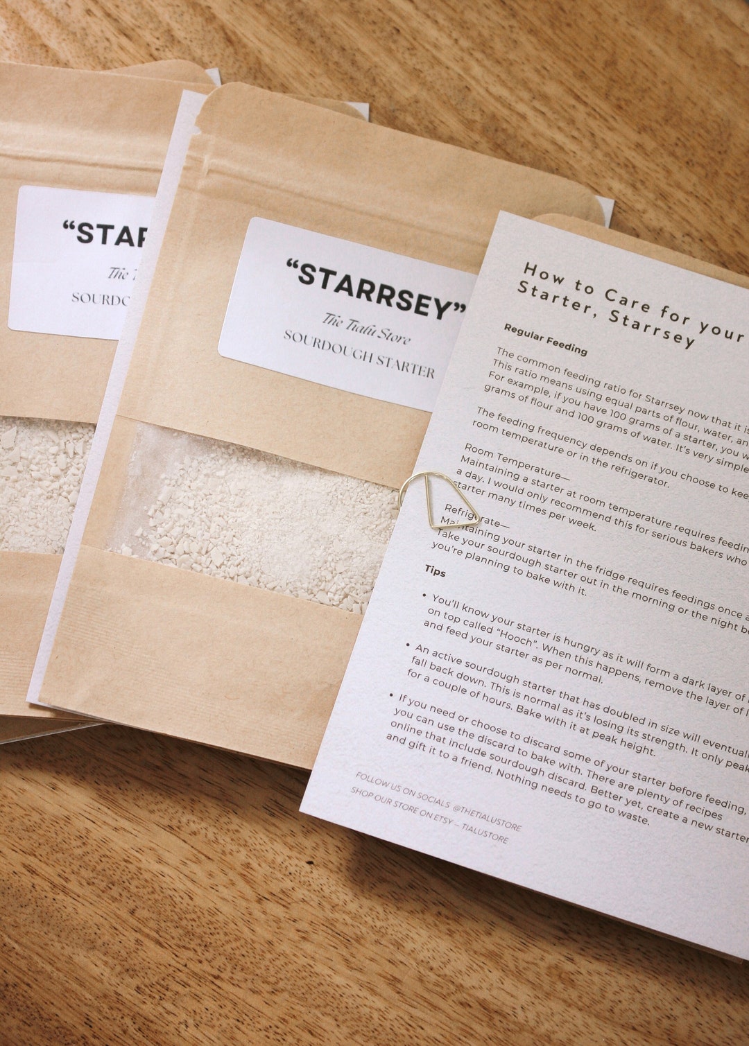 Sourdough Starter, Dry Sourdough Starter, Active Starter - Etsy