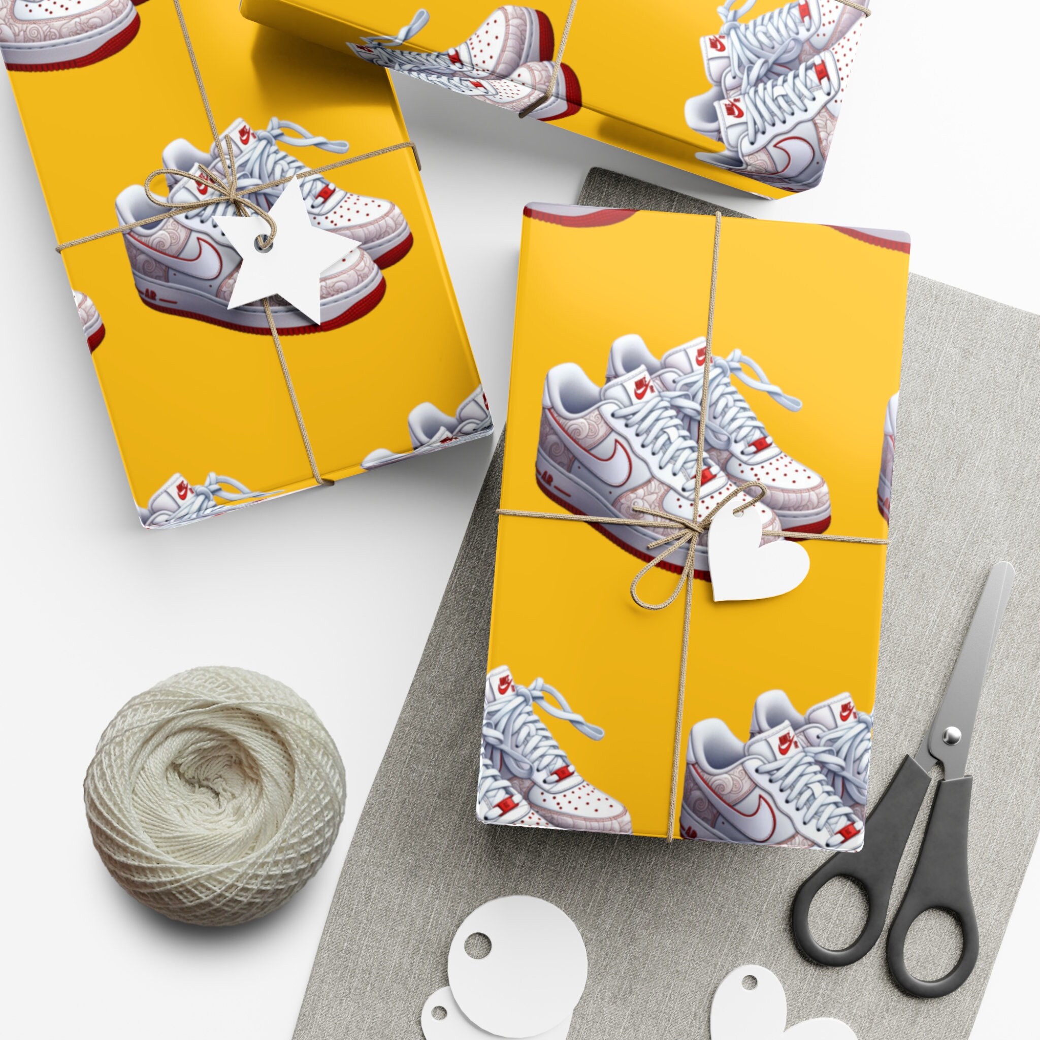 Air Force Ones Wrapping Paper, Gift Paper, Sneakerhead, Skateboarding ...