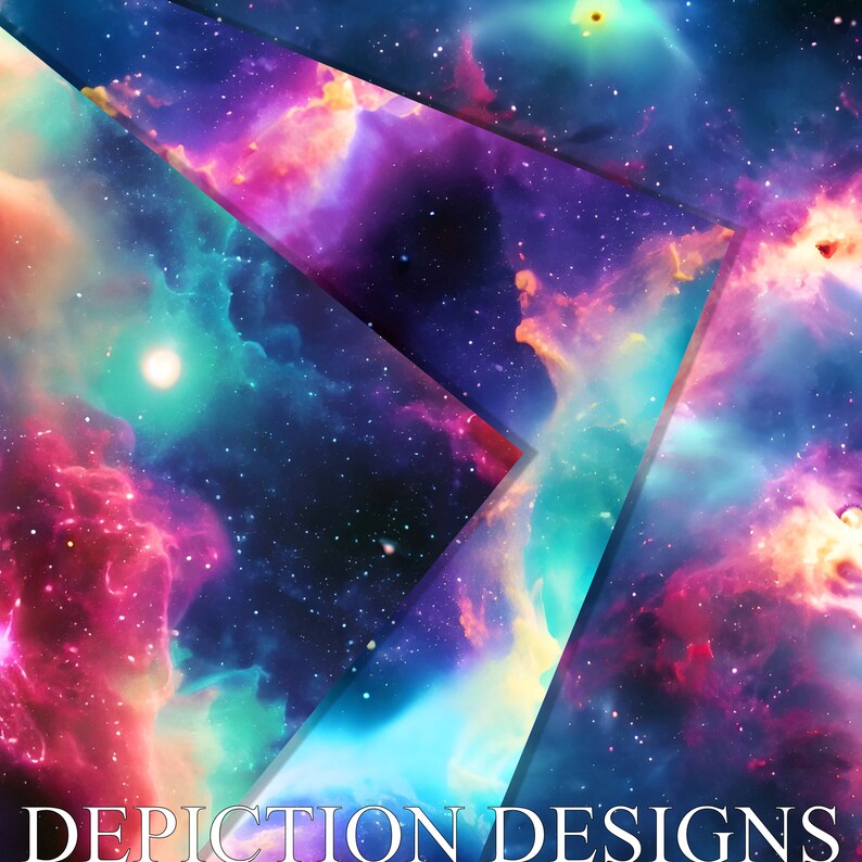 Nebulae Digital Papers Collection 1, Instant Download, Printable ...