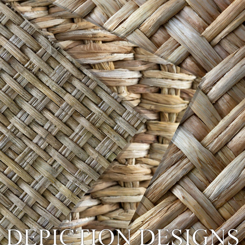 Basket Weave Textures Digital Papers Woven Wood Patterns Printable ...