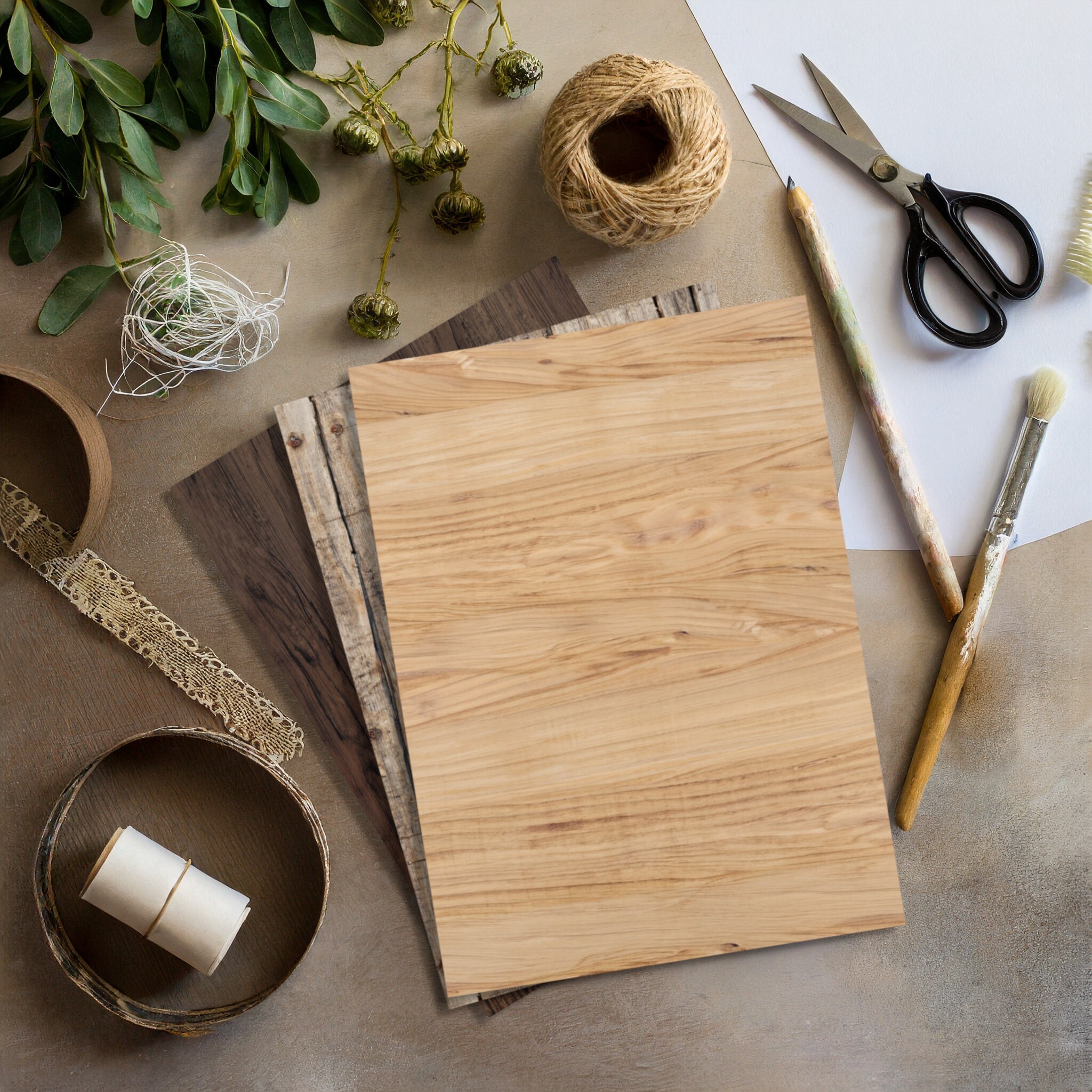 Wood Textures Digital Paper Distressed Wooden Boards Pattern Wood Grain ...