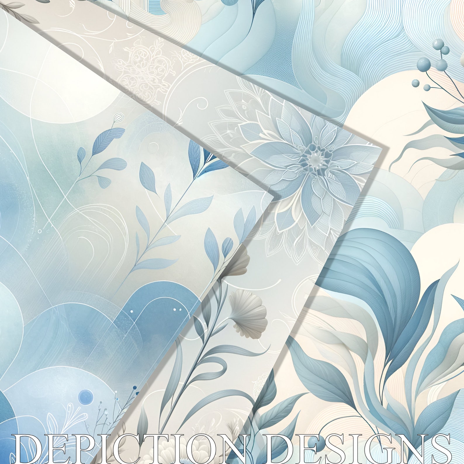 It's a Boy Digital Papers Collection 1, New Born Patterns, Baby Shower ...