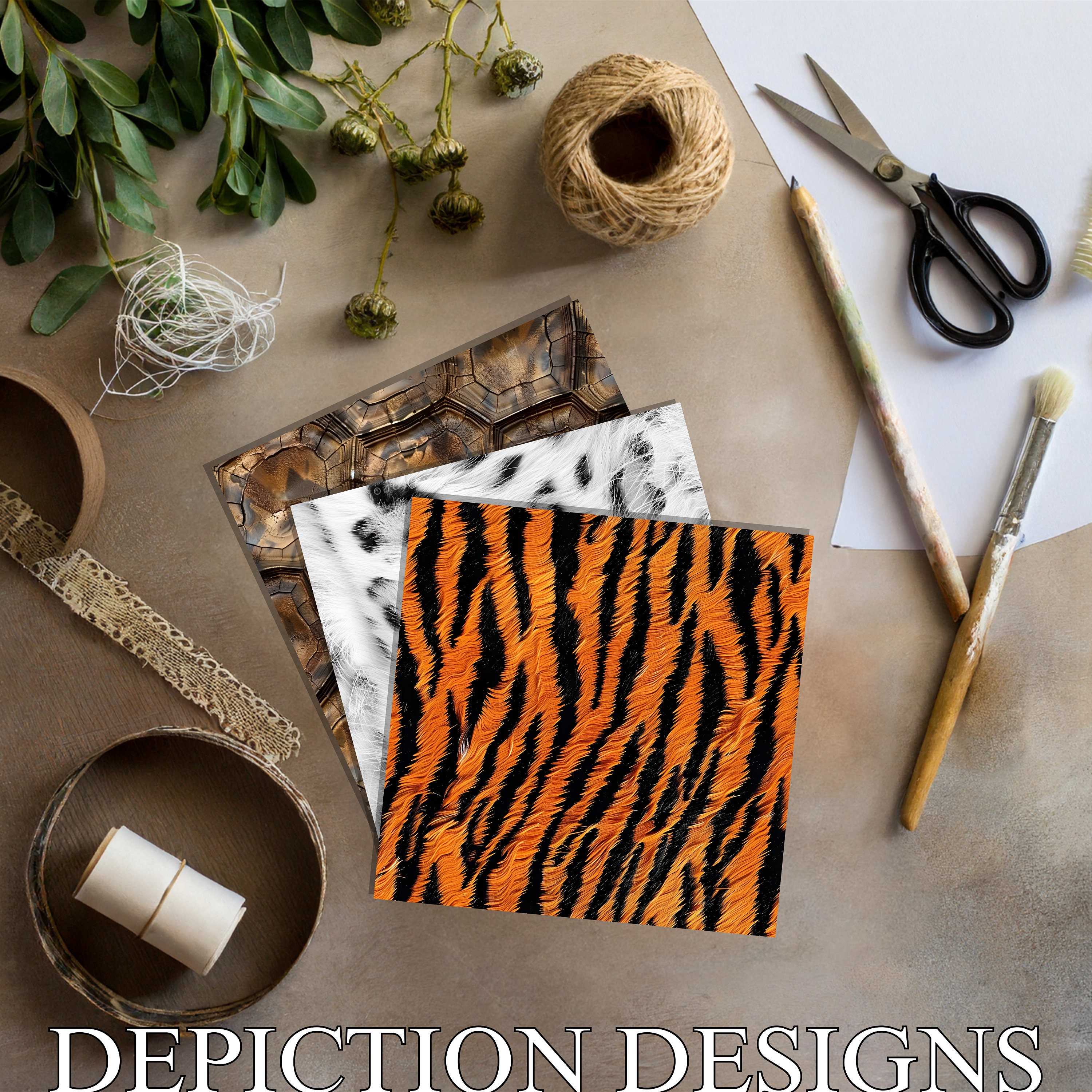 Animal Texture Seamless Pattern for Animal Lover Scrapbooking Paper ...