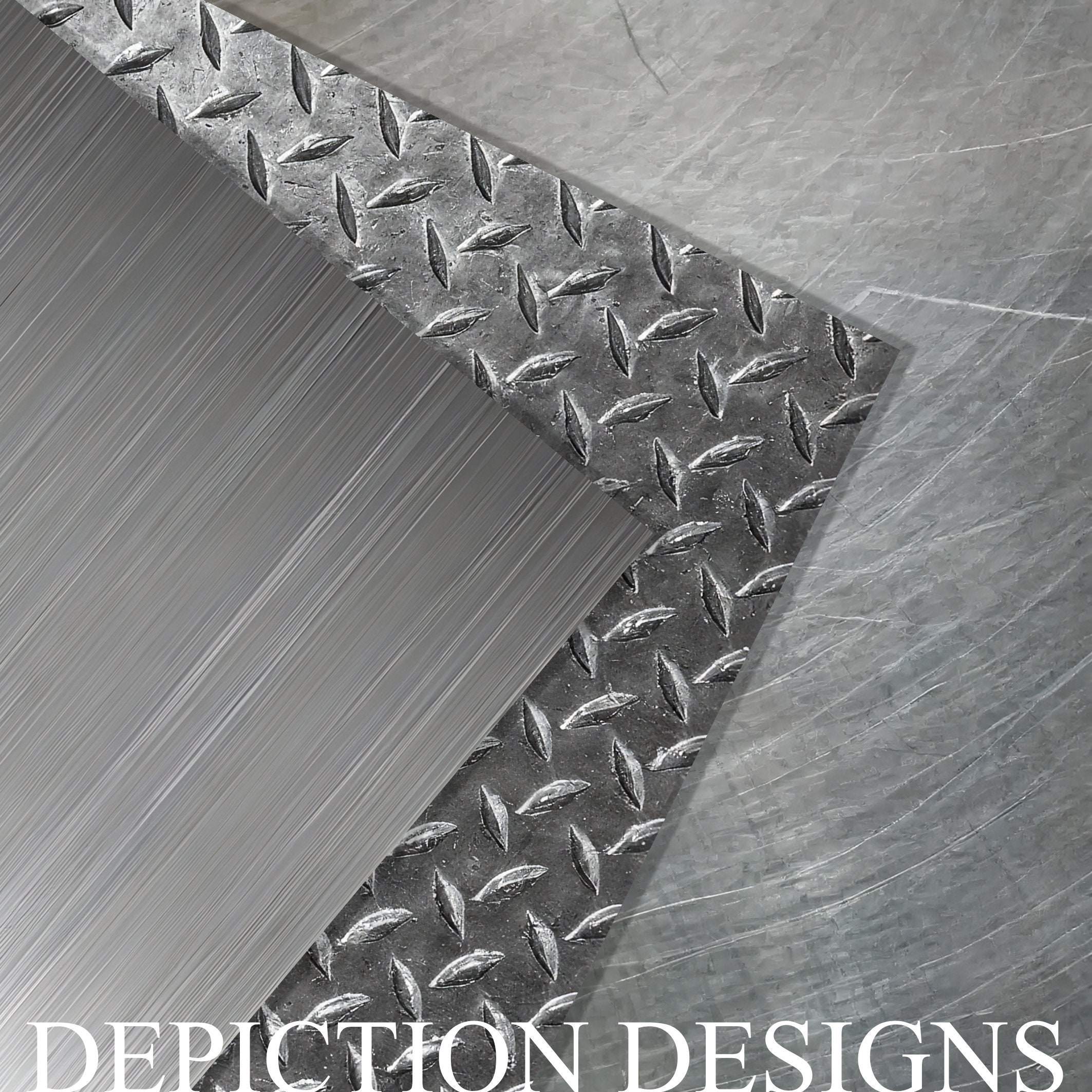 Silver Metal Textures Digital Papers Collection 1, Instant Download ...