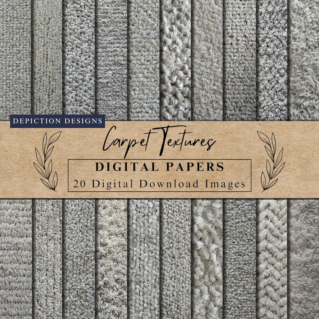Carpet Textures Digital Papers Rug Texture Carpet Backdrops Printable ...