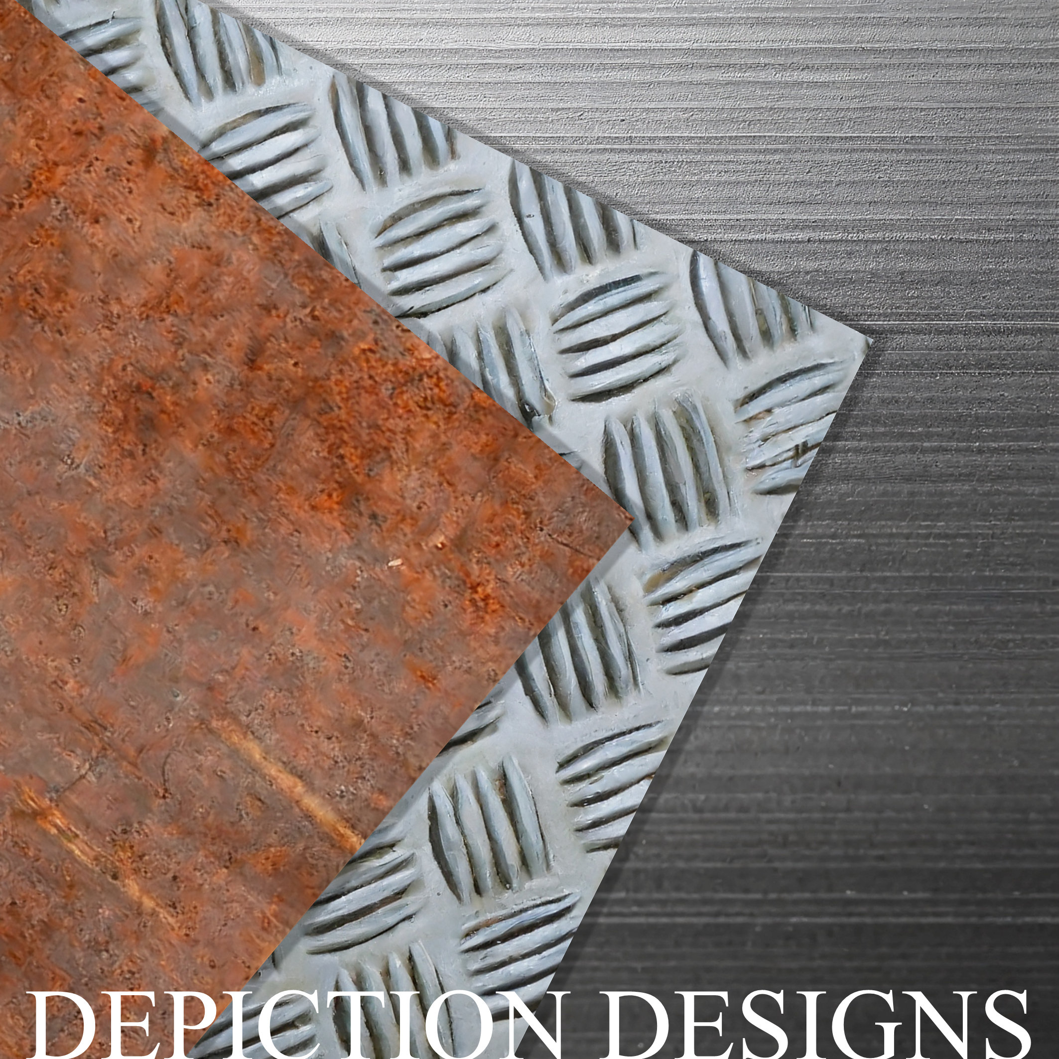 Silver Metal Textures Digital Papers Collection 1, Instant Download ...