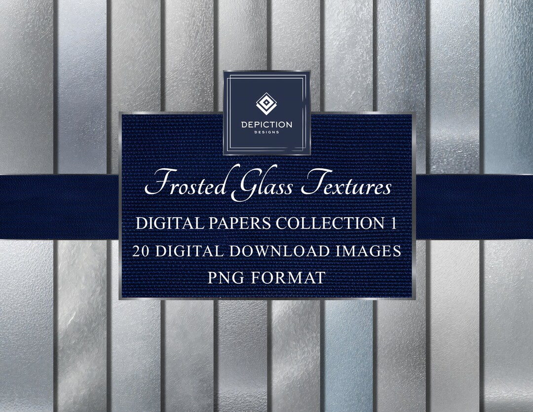 Frosted Glass Textures Digital Papers Textured Glass Backgrounds ...