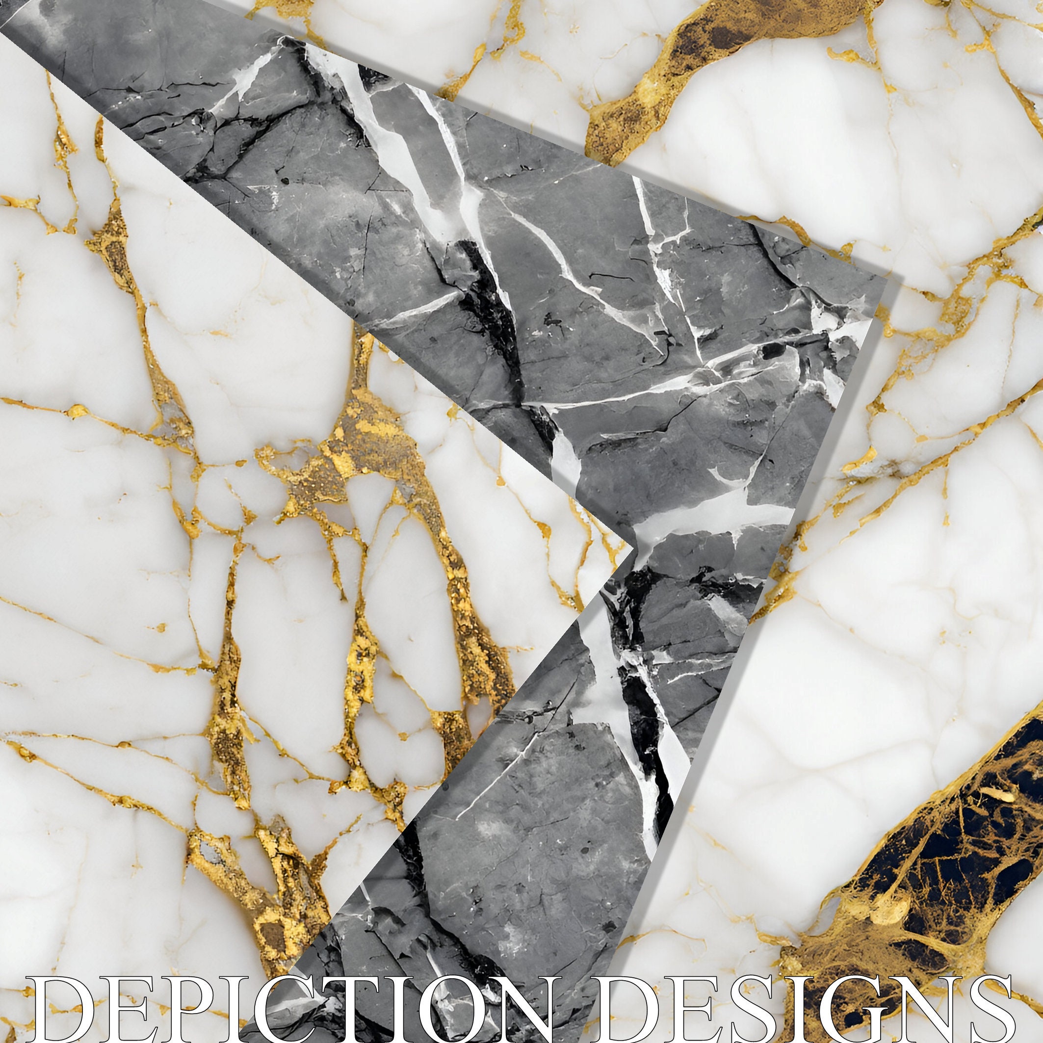 Luxurious Marble Pattern Digital Paper for DIY Craft Projects Printable ...