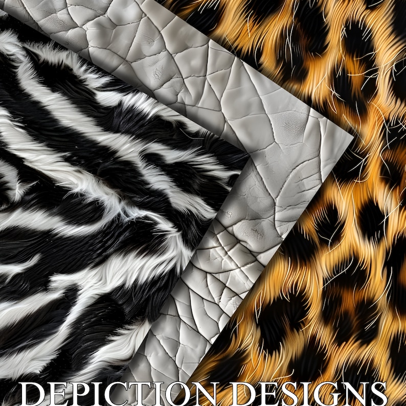 Animal Texture Seamless Pattern for Animal Lover Scrapbooking Paper ...