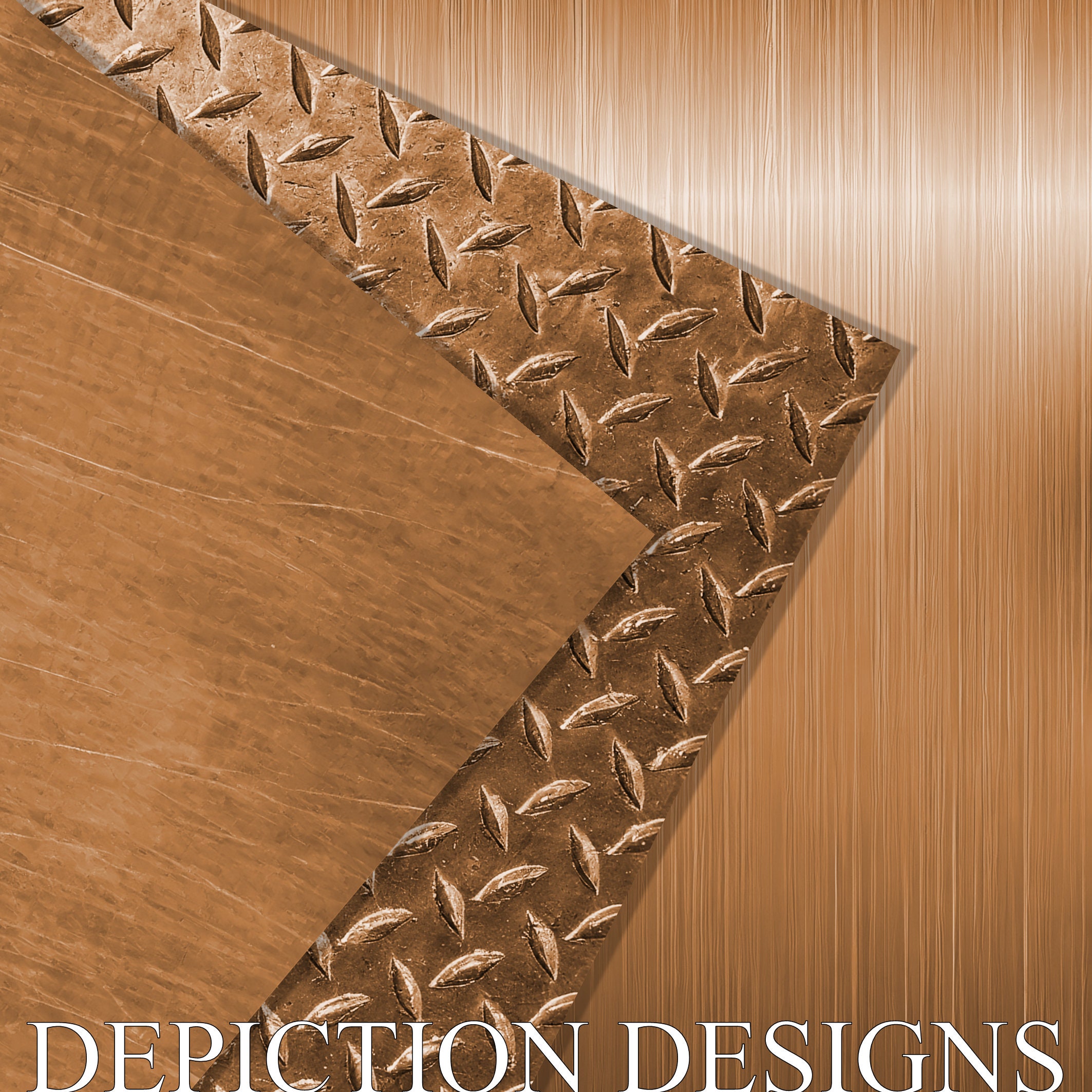 Bronze Metal Textures Digital Papers Collection Instant Download ...