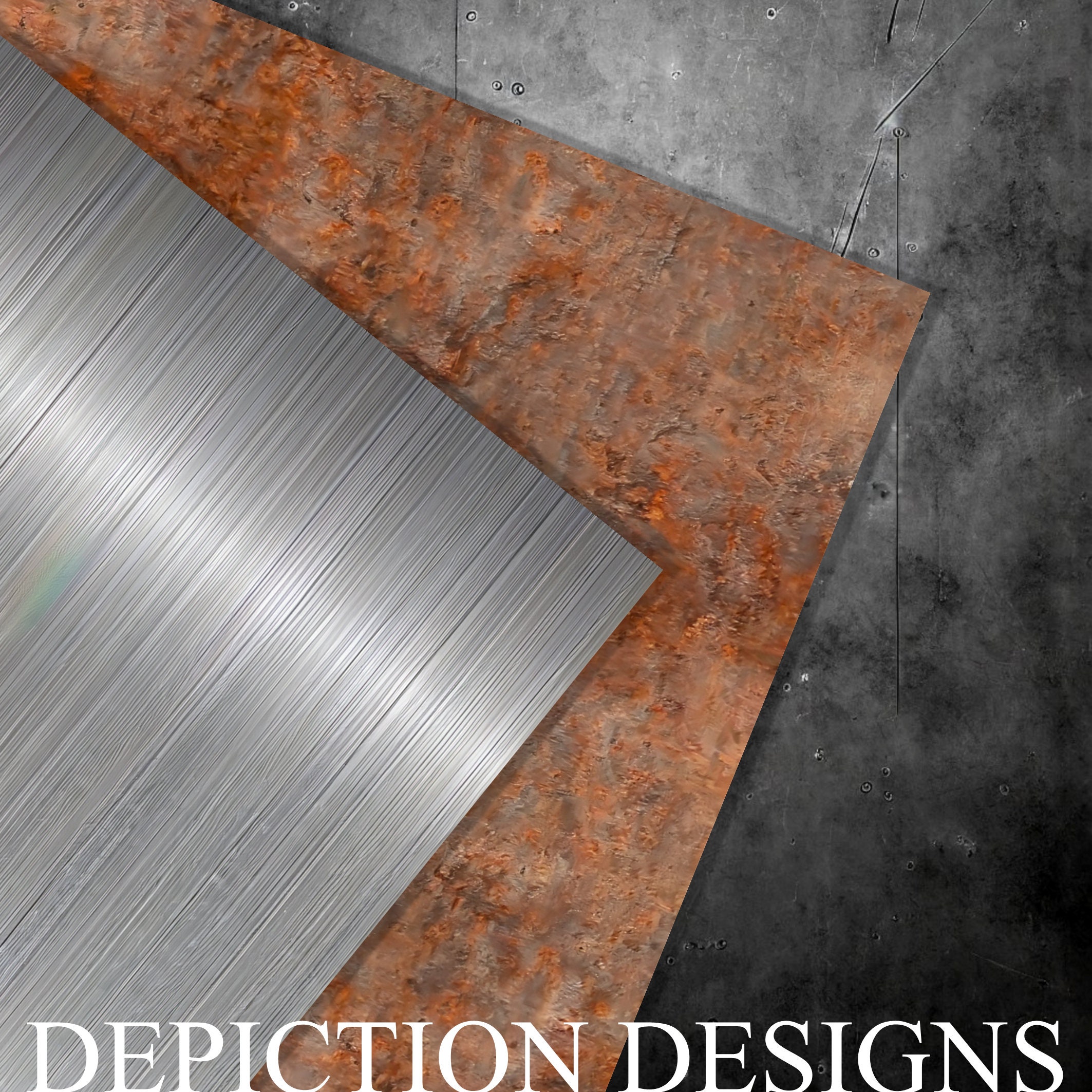 Silver Metal Textures Digital Papers Collection 1, Instant Download ...