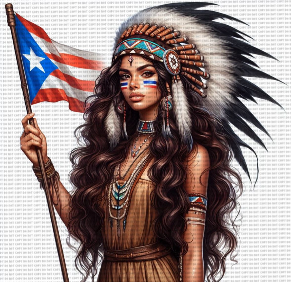 Taino Warrior Queen PR!! - Etsy