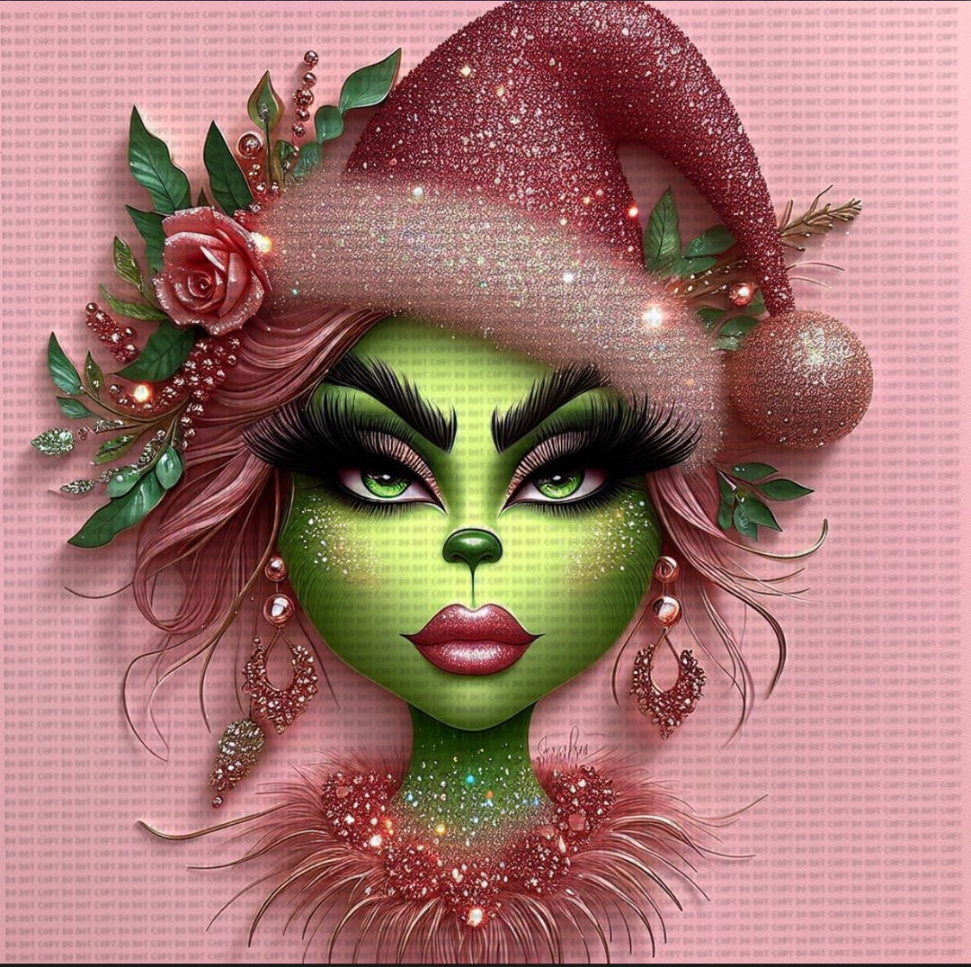 Fabulous Rose Gold Grinch! - Etsy