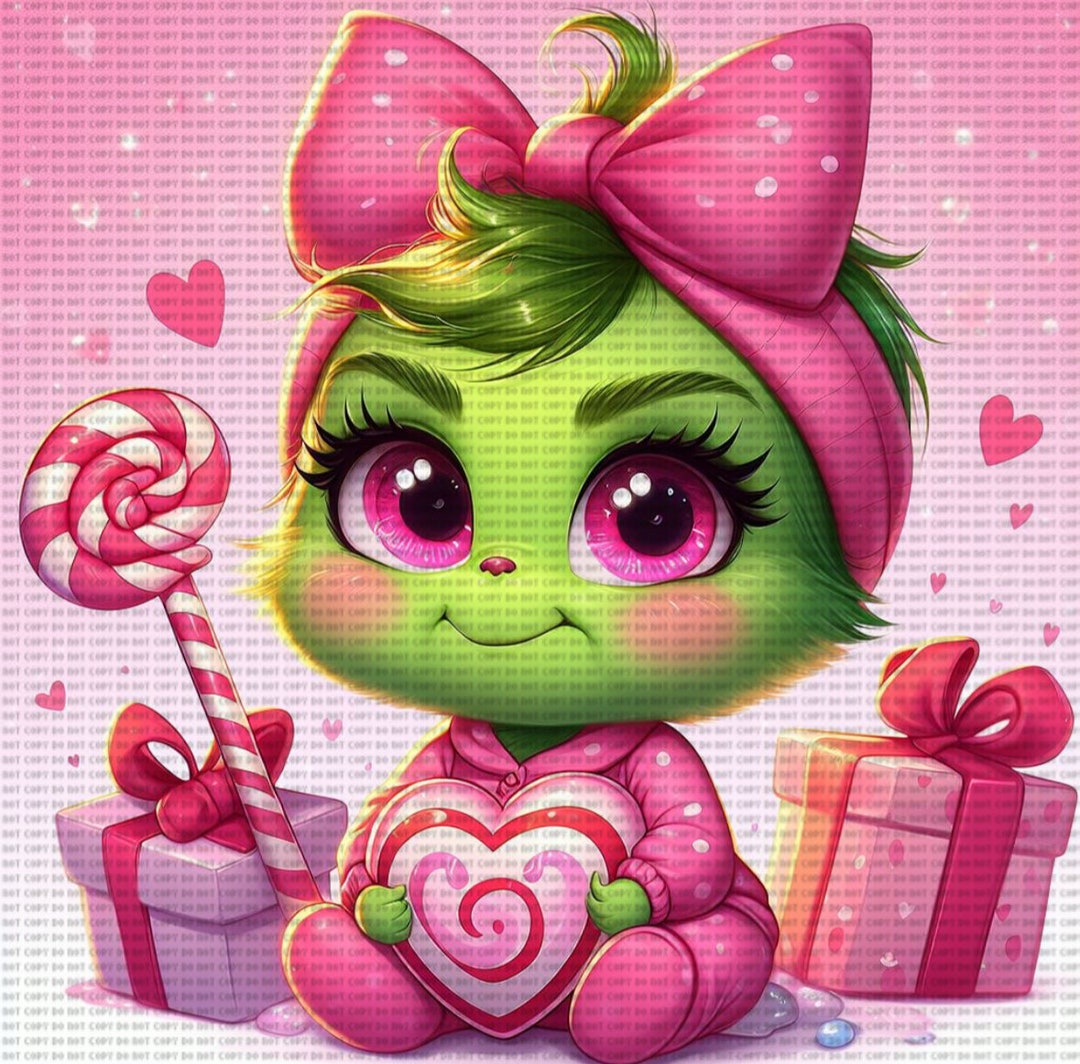 Valentine Baby Grinch! PNG - Etsy