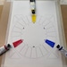 Colour Swatch Chart for Watercolour Wheel Palette Based on the Quiller ...