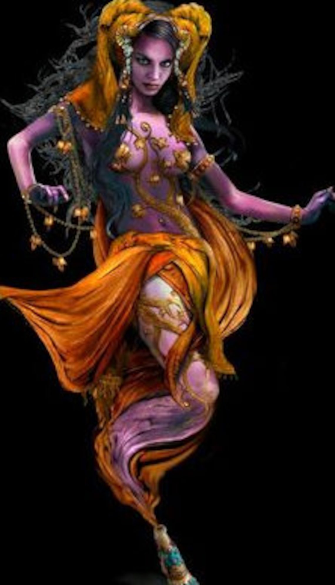 Djinn Bahai female Companion/ Direct Binding - Etsy