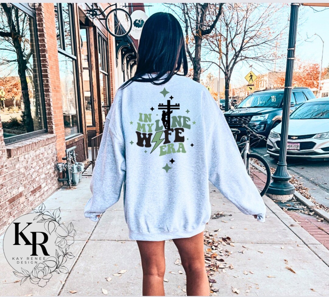 Line Wife Era Sweater, Linemans Wife Tee, Linewife Era Shirt, Gift for ...