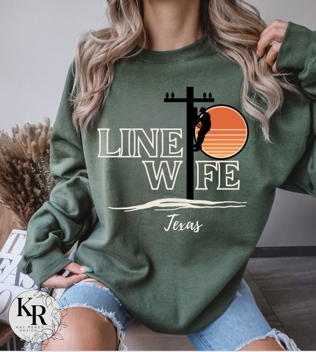 Vintage Style, Linewife Sweatshirt for Women, Linewife Gift Idea ...