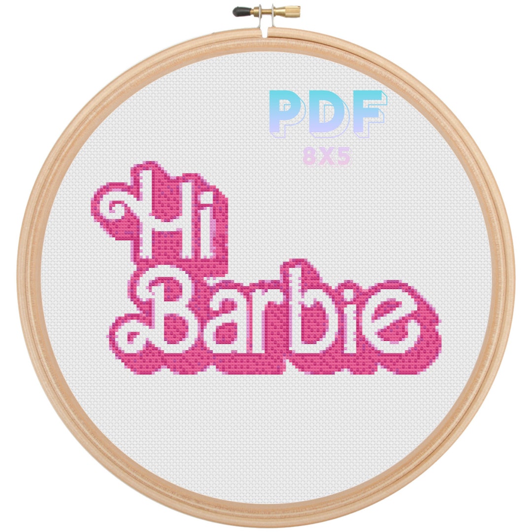 Barbie Cross Stitch Pattern - Etsy