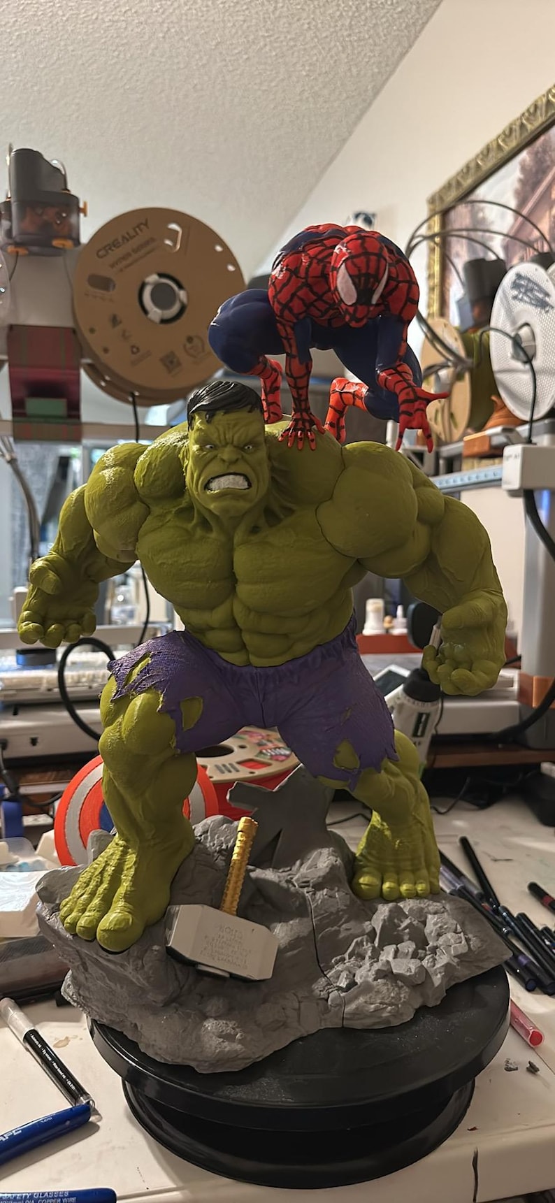 Great Size 21 Inch Hulk Spider-man - Etsy