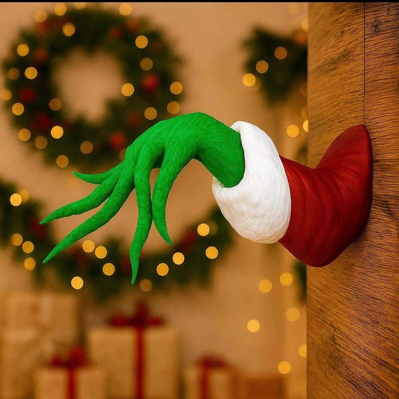 Grinch Arm Ornament - Etsy