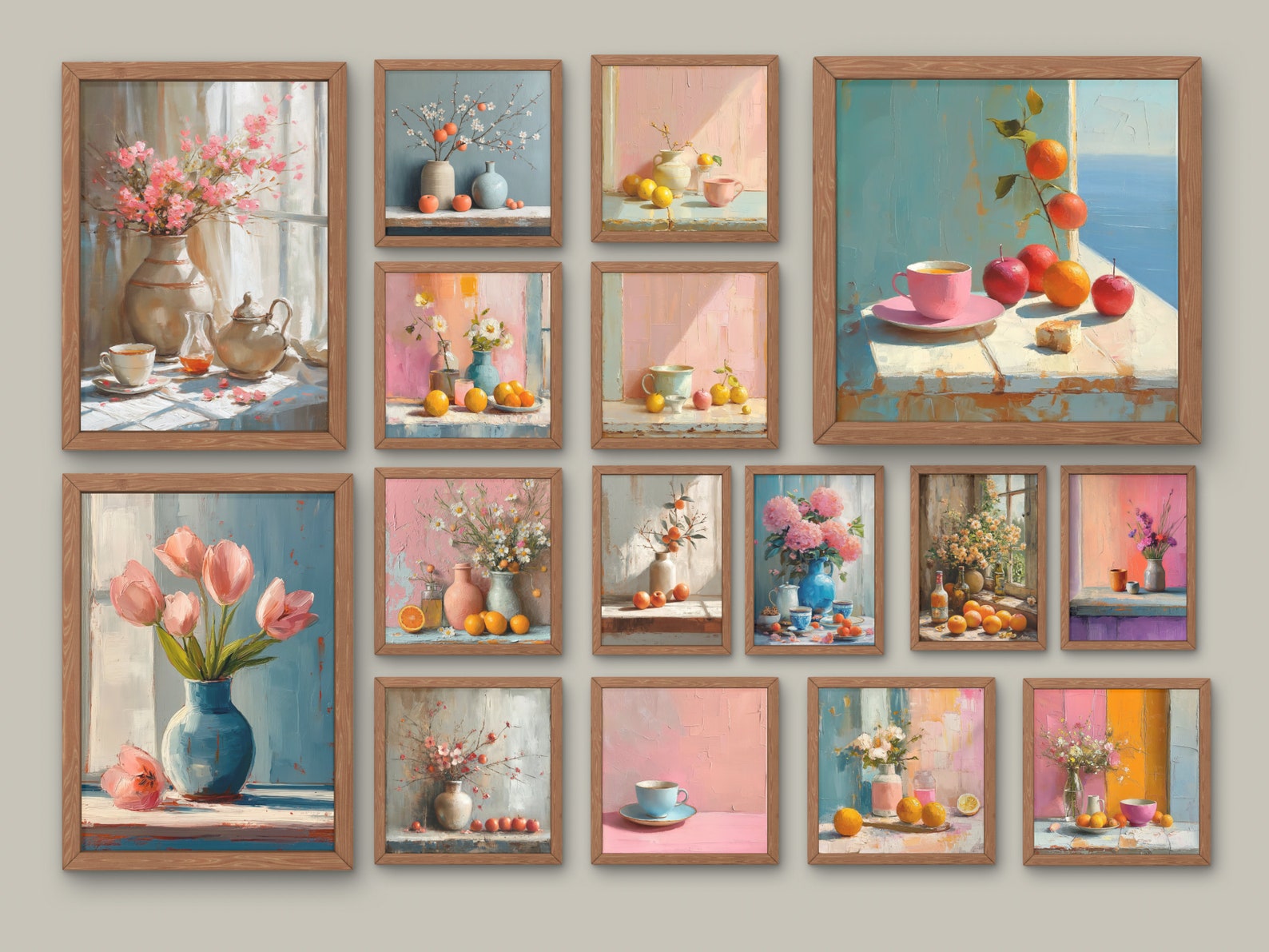 250 Still Lifes Printable Oil Painting, MEGA BUNDLE Wall Art Decor ...