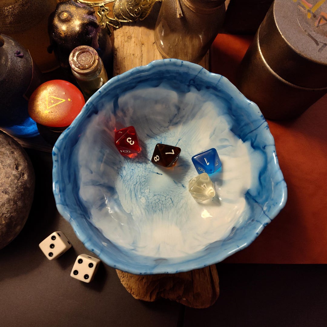 DND Dice Tray Box Dice Holder Dice Rolling Tray and Dice Tray, Storage ...