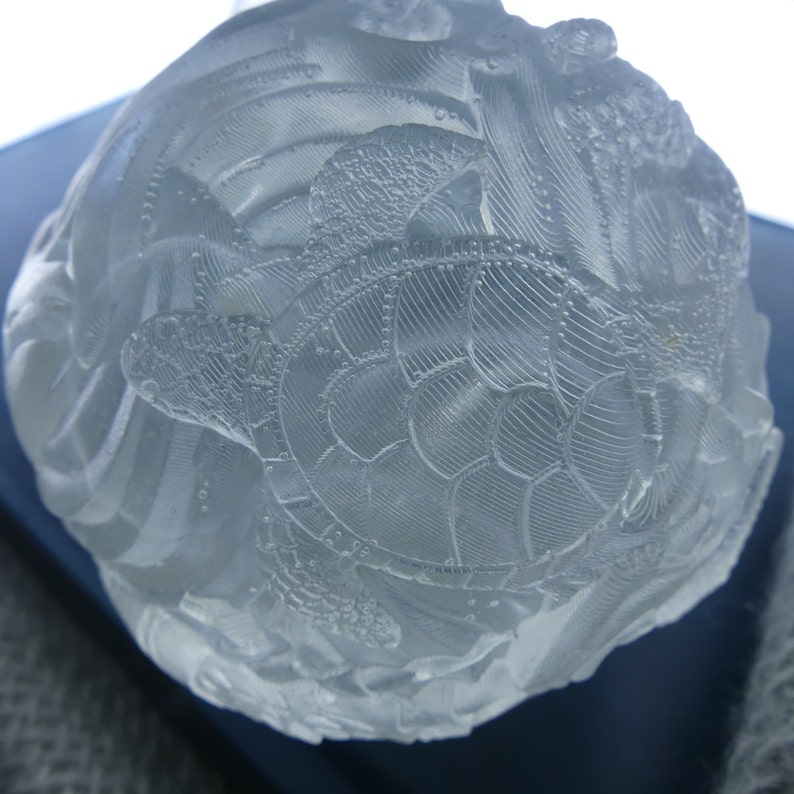 Handmade Epoxy Resin Ocean Globe and Sea Turtle Paperweight. Underwater ...