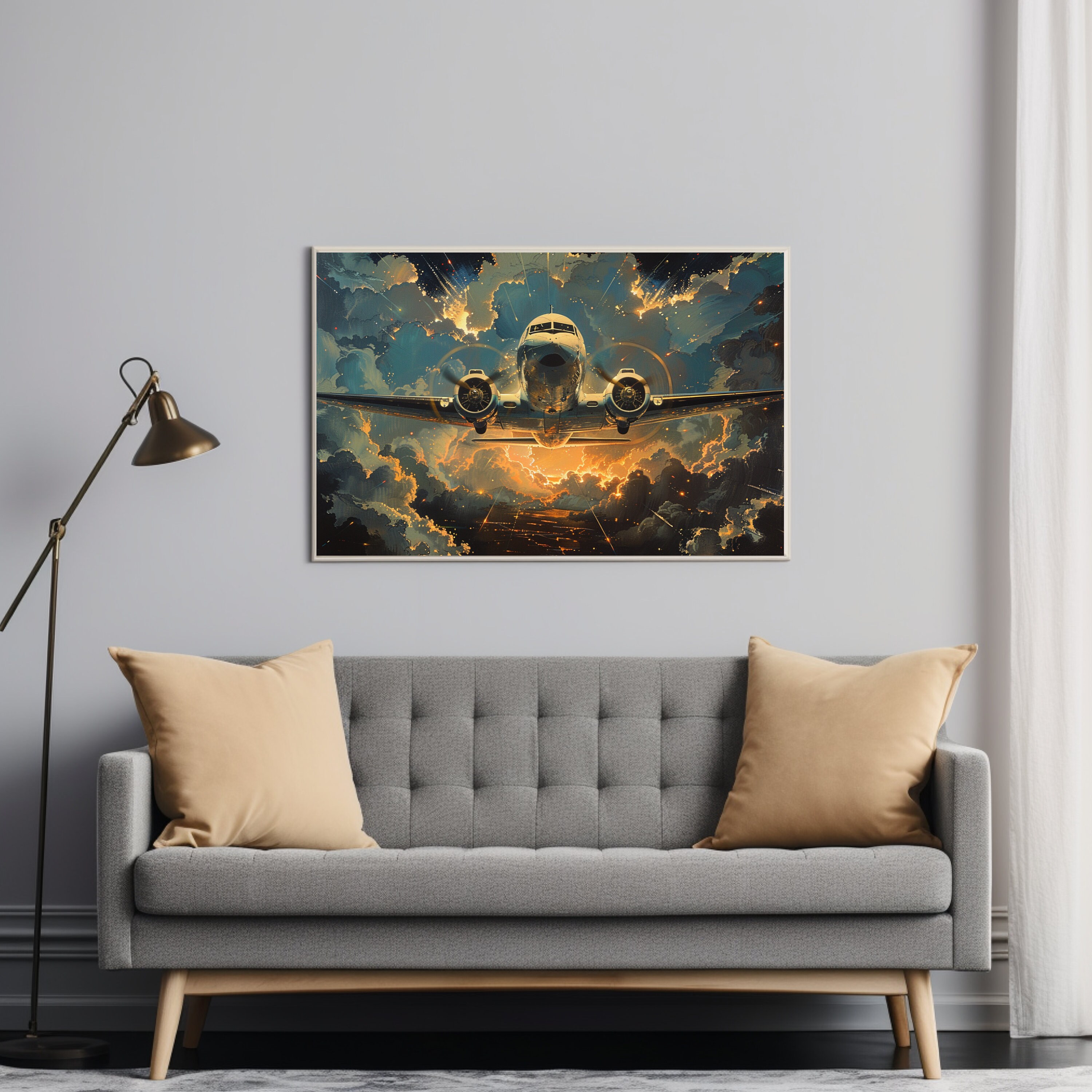 Airplane Prints Boys Bedroom Prints Man Cave Decor Airplane Printables Man Cave Gifts for Him ...